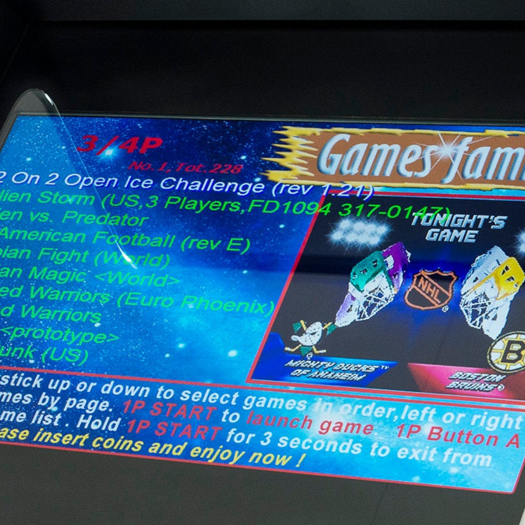 4 Player Classic 32" Arcade Machine | The Dens