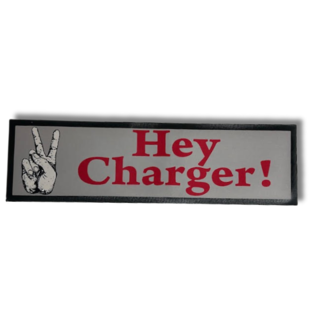 Hey Charger Premium Bar Runner | The Dens