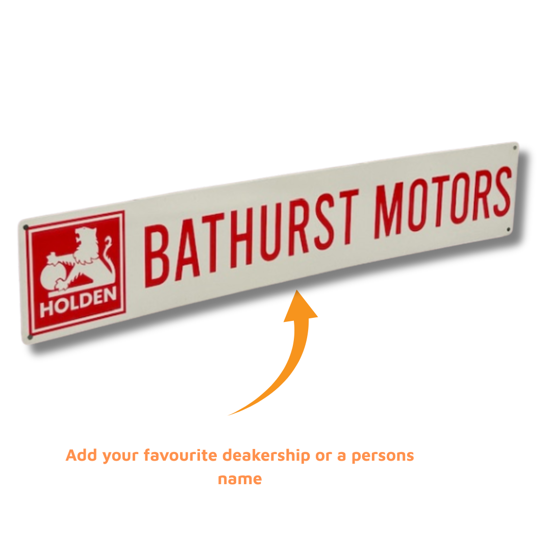 Holden Custom Wall Sign | The Dens