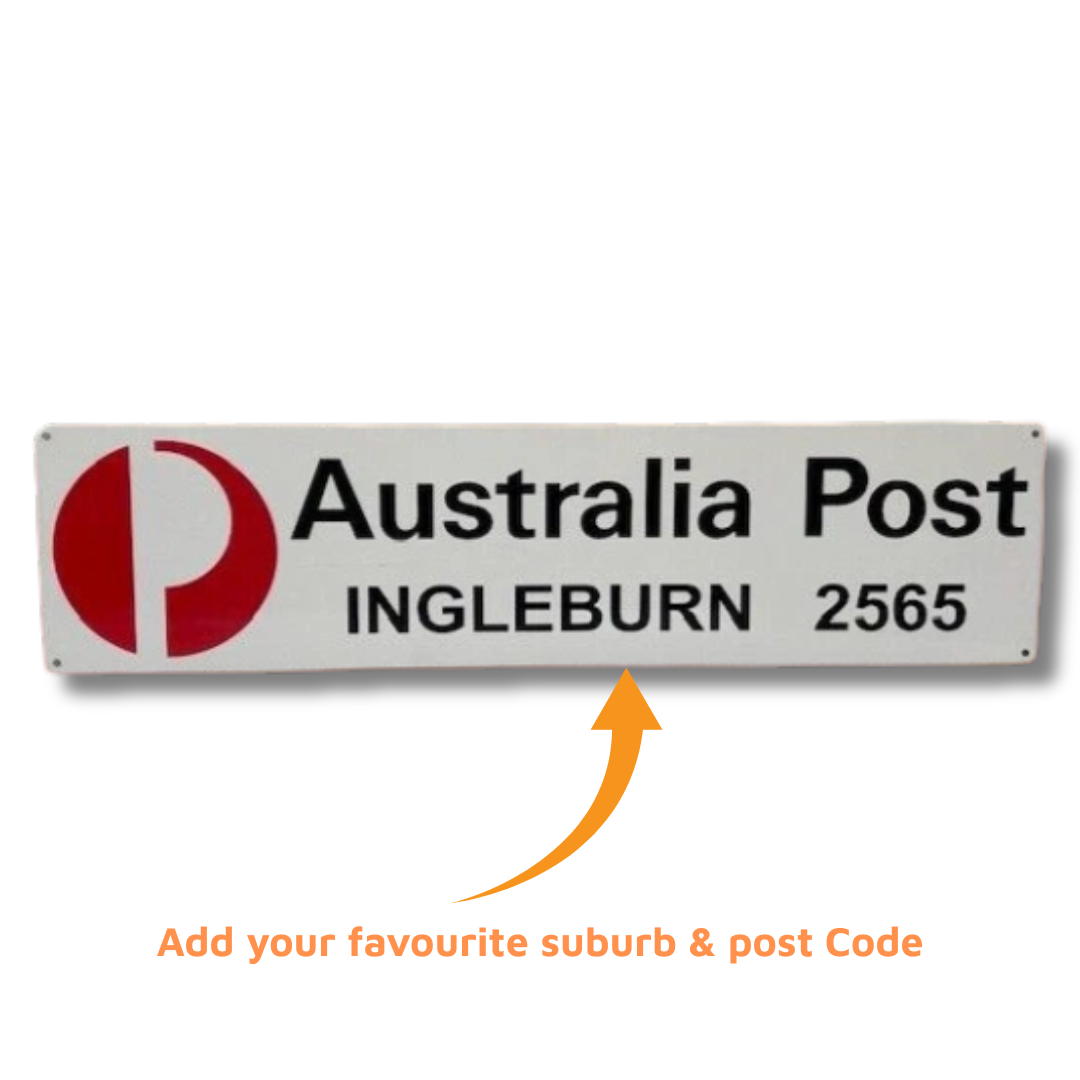 Custom Name Post Office Wall Sign | The Dens