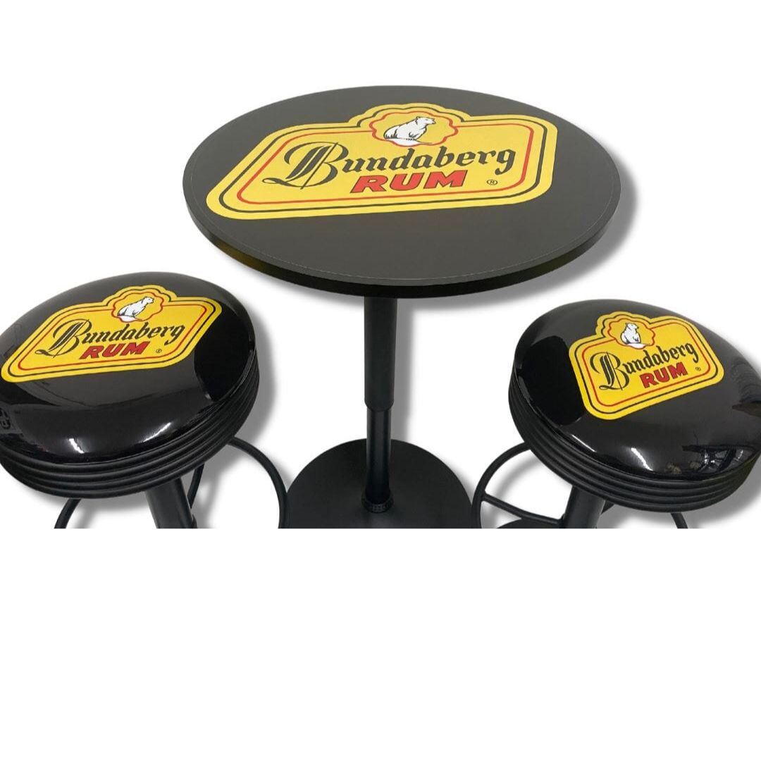 Guns N Roses Bar Table & Stool Set | The Dens